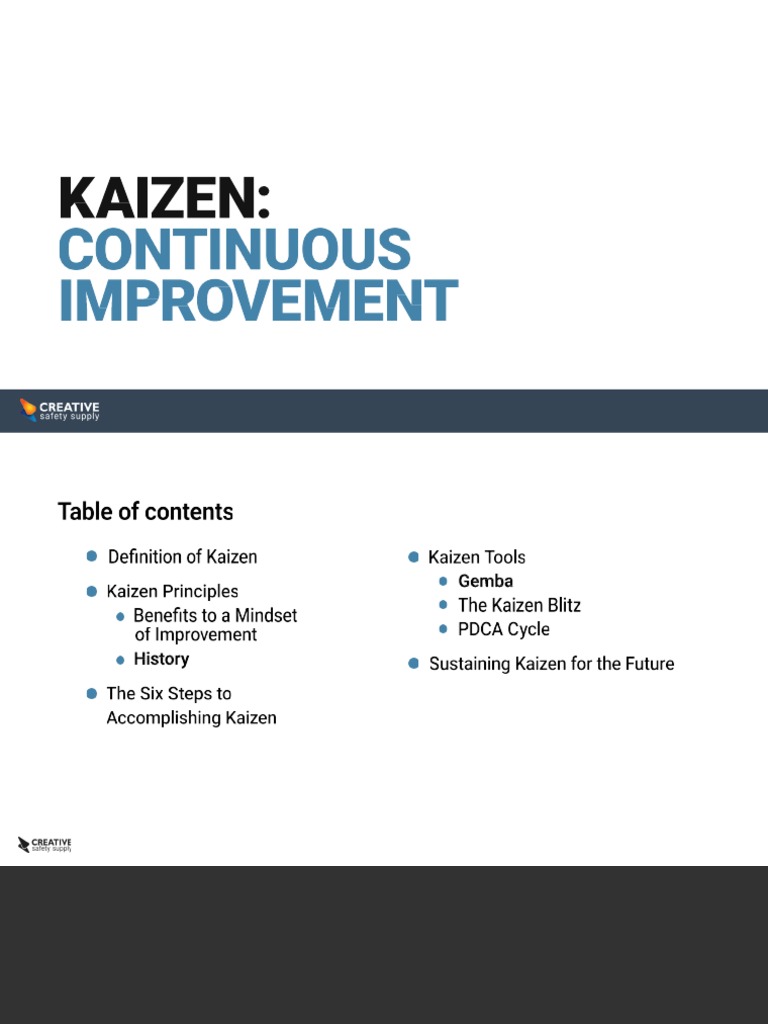 Kaizen Powerpoint | PDF