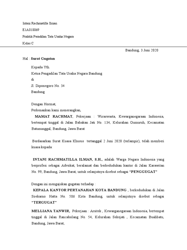 TUGAS PLKH Peratun | PDF | Hukum