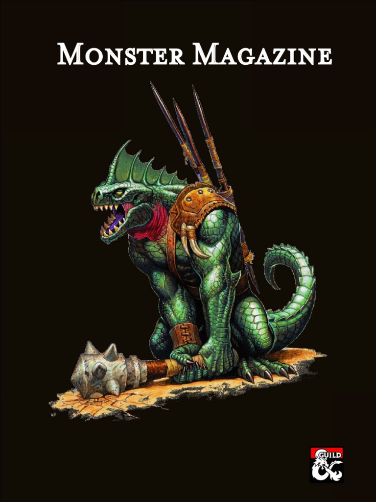Monster Magazine | PDF | Wizards Of The Coast | Dungeons & Dragons