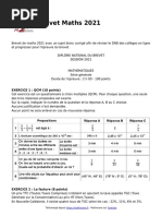Corrigé Brevet Maths 2023 Complet | PDF | Triangle | Triangle