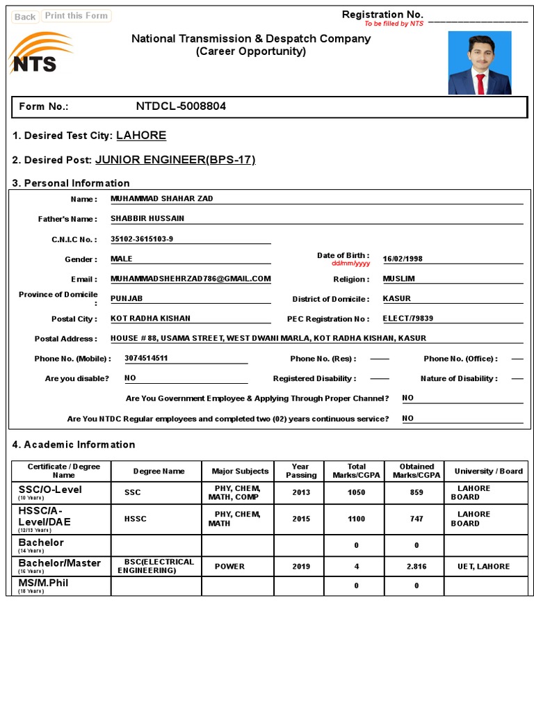 NTS - National Testing Service | PDF | Fee | Payments