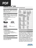 Sika Grout - 114 Sa | PDF | Concrete | Rust