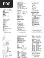 Oracle SQL Function Cheat Sheet | PDF | Data Management | Data