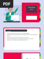 9 Aralin 4 Ako Si Jia Li, Isang Abc | PDF