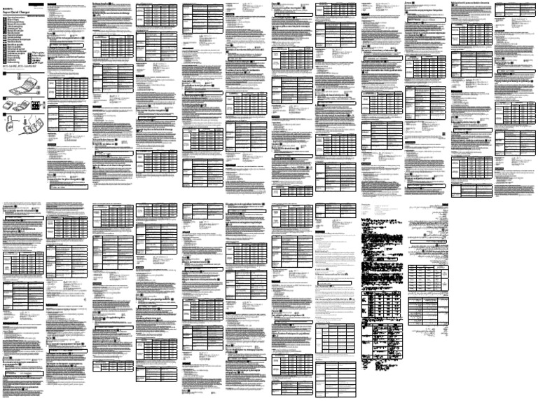 Cargador Bateria Sony BCG-34HRE | PDF