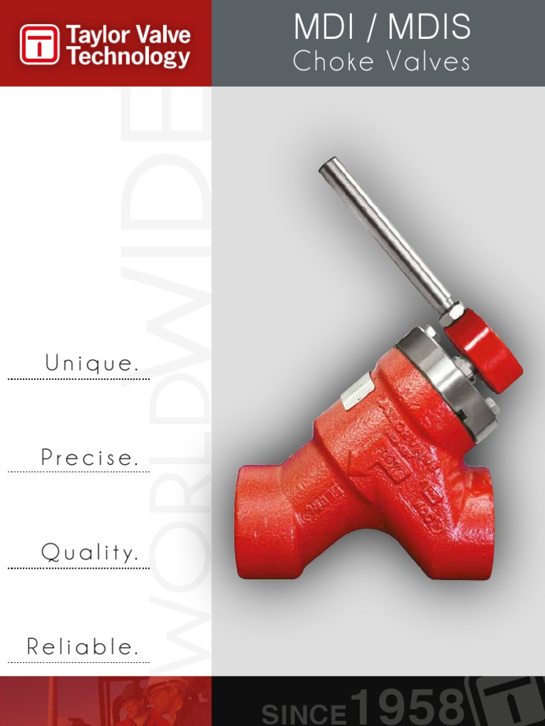 Mdi Mdis Series | PDF | Valve | Tools