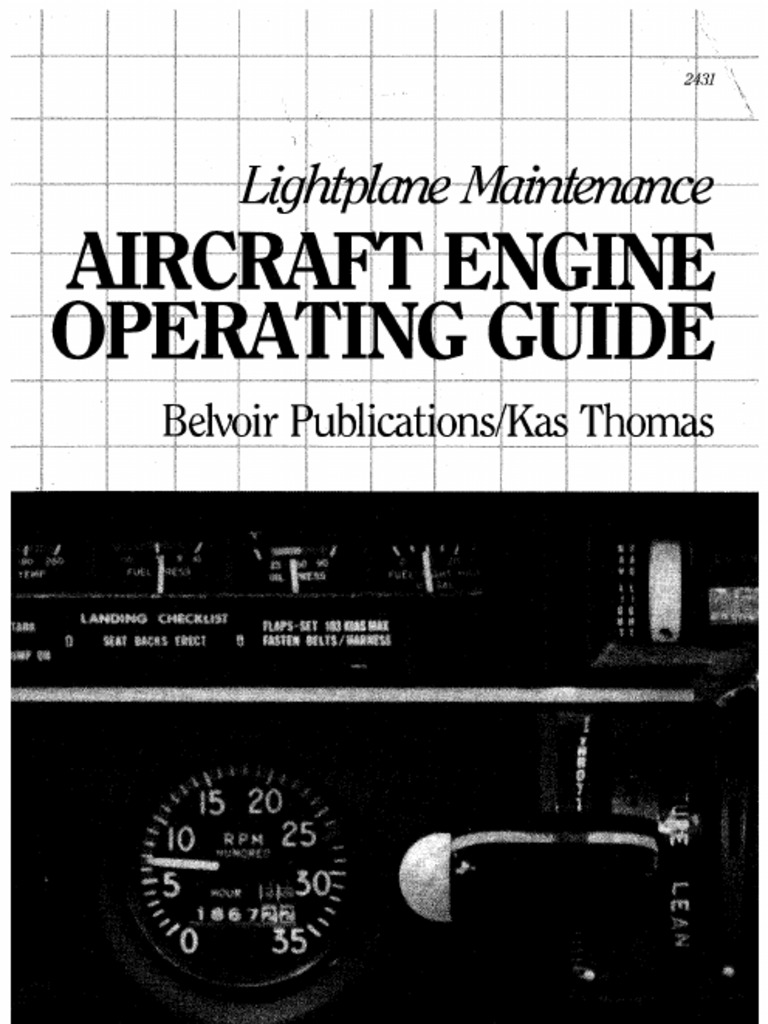 Aircraft Engine Operating Guide | PDF