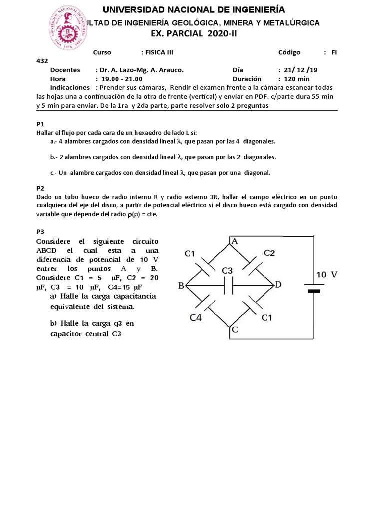 Examen Parcial Uni Fisca 3 Figmm | PDF | Métodos y materiales de enseñanza | Tecnología