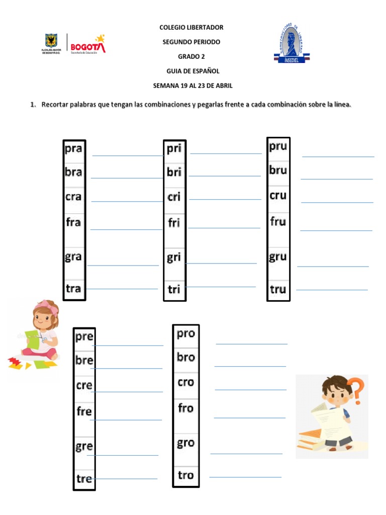 Hoja De Trabajo Imprimible De Combinaciones De R Hojas De Trabajo De