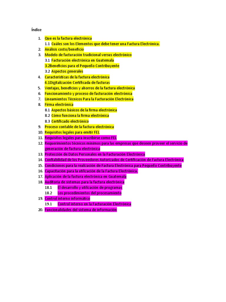 INDICE | PDF