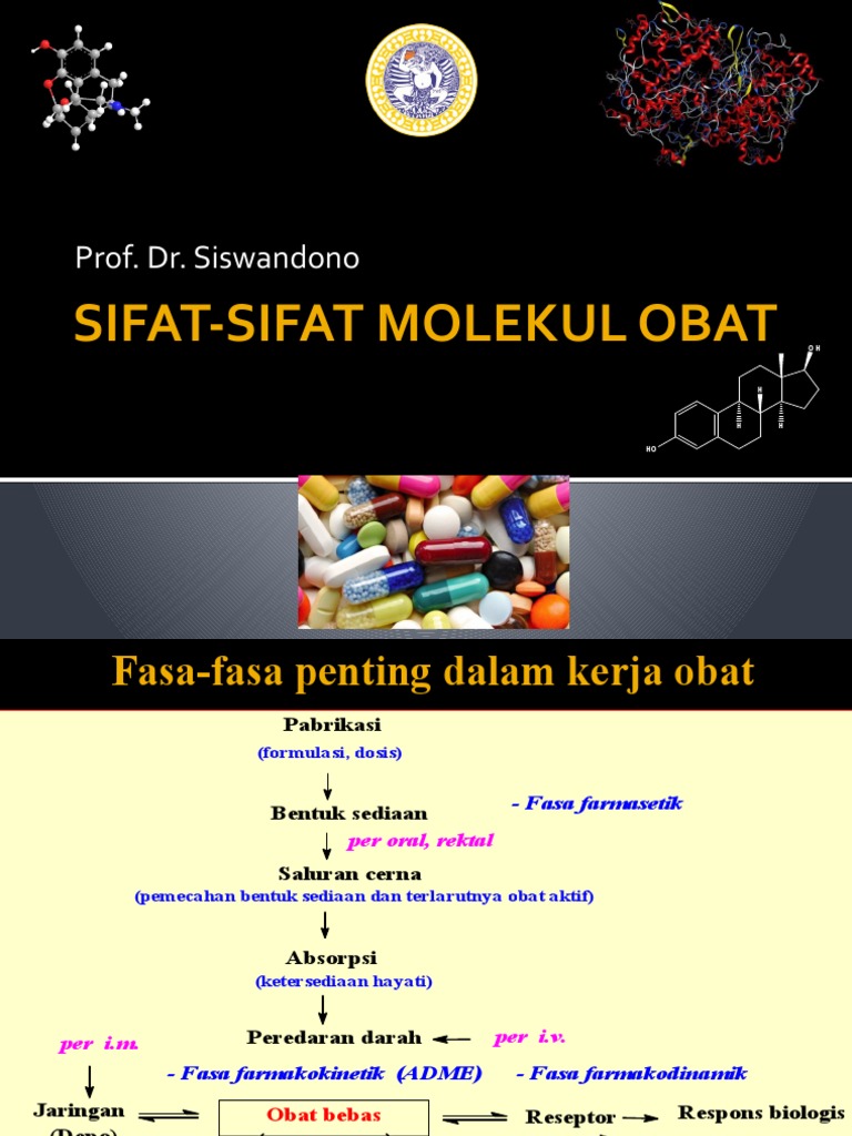Sifat-Sifat Molekul Obat | PDF