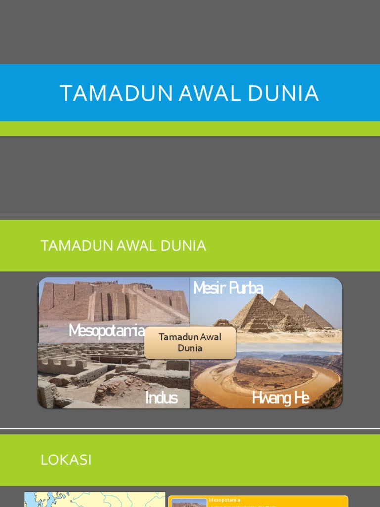 Tamadun Awal Dunia | PDF