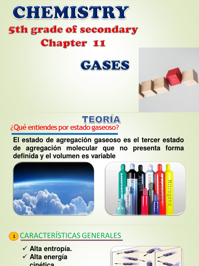 Estado Gaseoso. | PDF | Gases | Física Matemática
