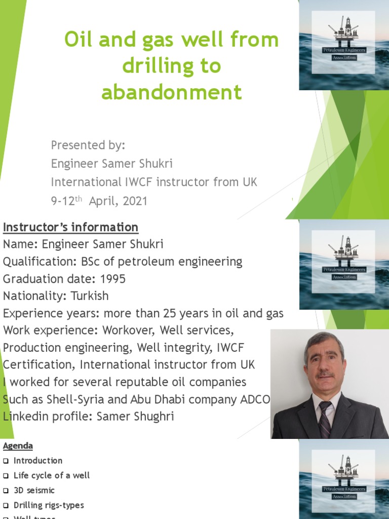 Well Life Cycle | PDF | Petroleum Reservoir | Oil Well
