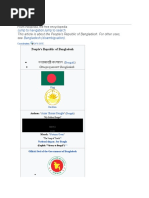 Joy Bangla: Symbol of Bangladesh's Identity | PDF