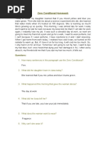 Zero Conditional Reading Comprehension Sheet Reading Comprehension Exercises Warmers Coolers Wo ...