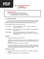 Sample Letter of Direct Request Plan | PDF | Business | Nature