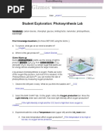 Photosynthesis: Factors Affecting Oxygen Production | PDF ...
