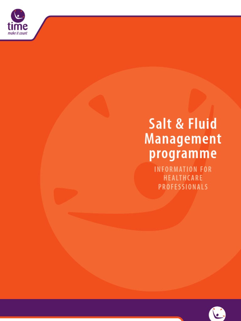 Salt & Fluid Management Programme: Information For Healthcare ...