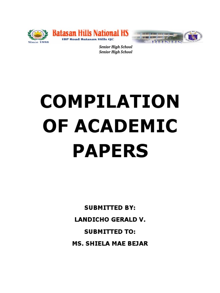 Compilation of Academic Papers | PDF | Sampling (Statistics) | Survey ...
