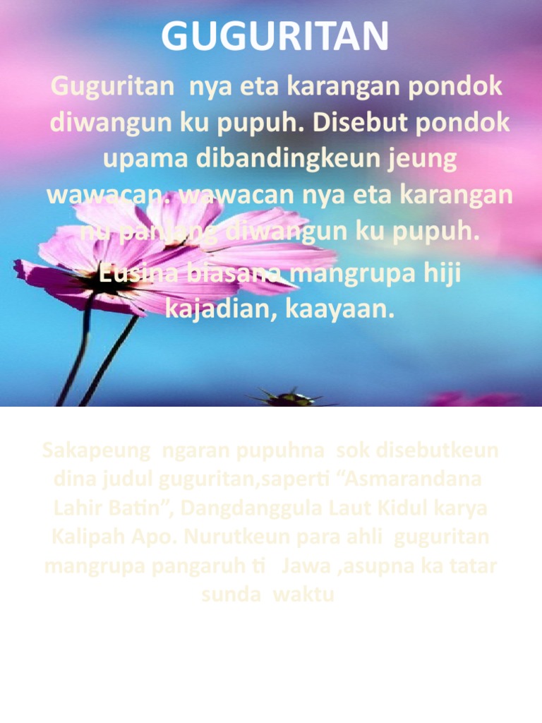 Pert. 14 Guguritan | PDF