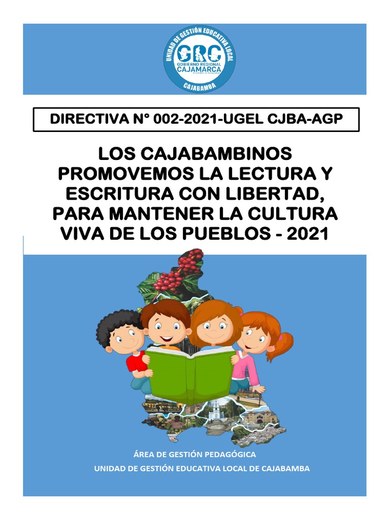 Directiva #02-2021-Plan Lector - Ugel Cjba 1 | PDF | Educación primaria | Internet