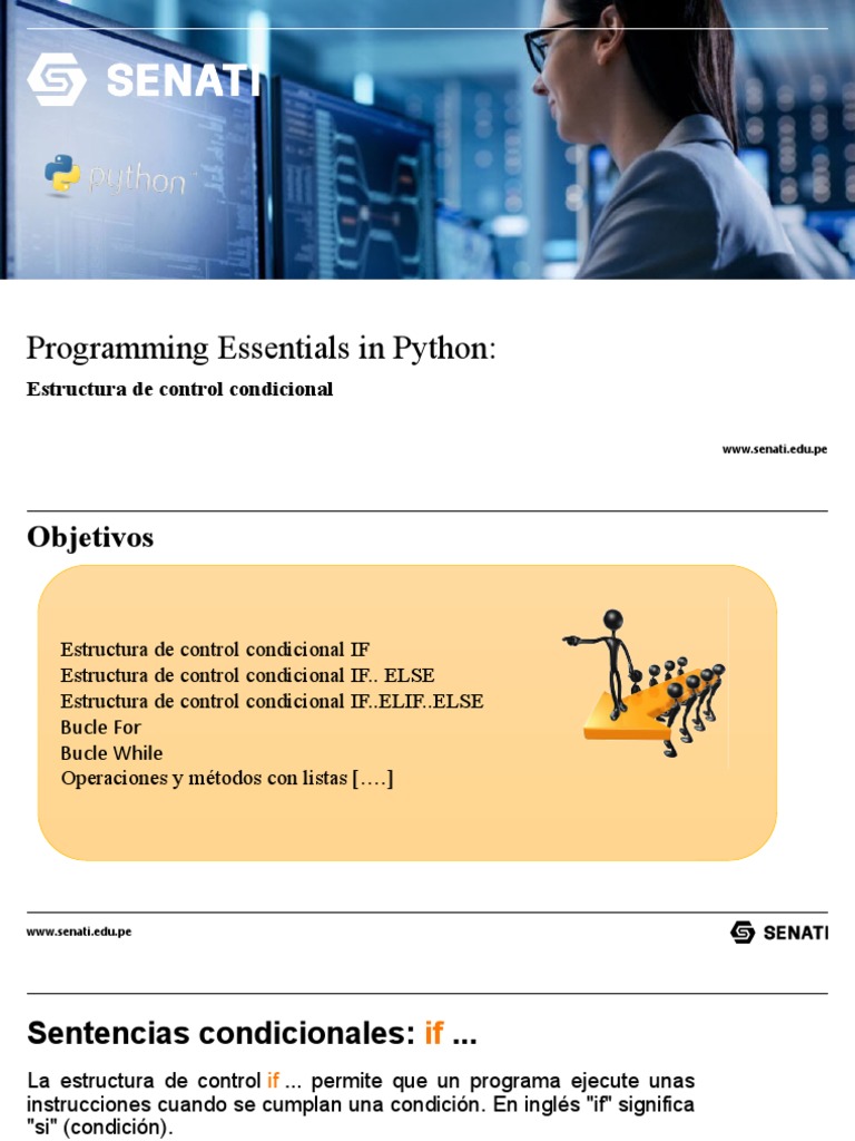 Python Clase03 | PDF | Flujo de control | Python (lenguaje de programación)