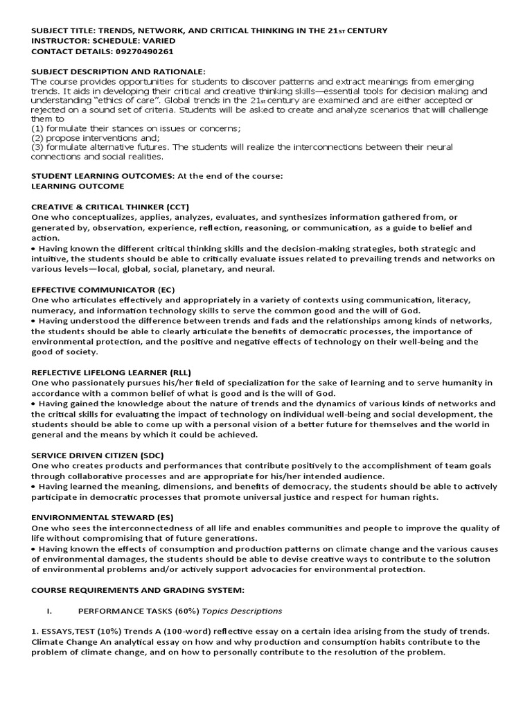 Trends Definition | PDF | Globalization | Computer Network