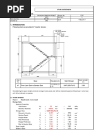 Staircase Load Calculation | PDF | Stairs | Structural Engineering