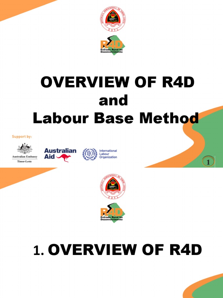 Module 2 - Overview of R4D & LBT | PDF | Road | Road Surface