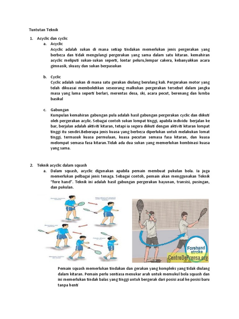 Squash Teknik | PDF