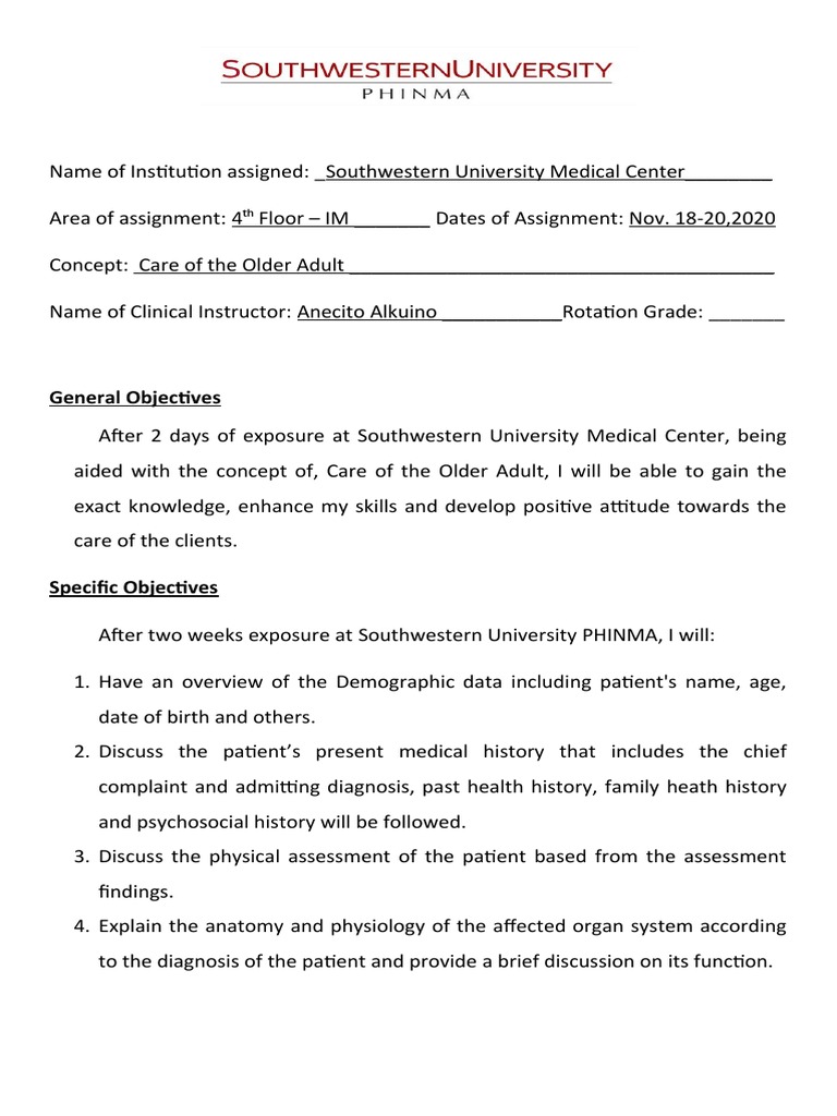 Drug Study Case 1 | PDF | Pneumonia | Heart