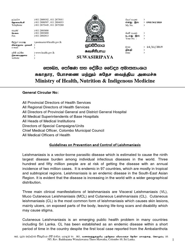 Moh Letter | PDF | Fly | Epidemiology