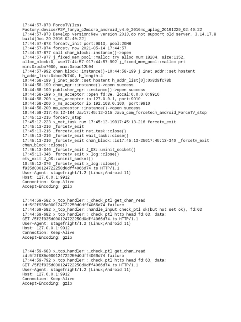 Forcetv Iptv | PDF | Hypertext Transfer Protocol | Internet Protocols