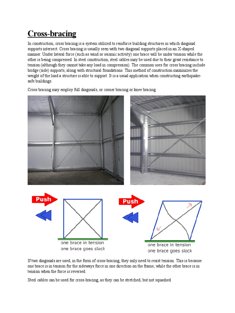 Cross Bracing | PDF | Art | Science & Mathematics