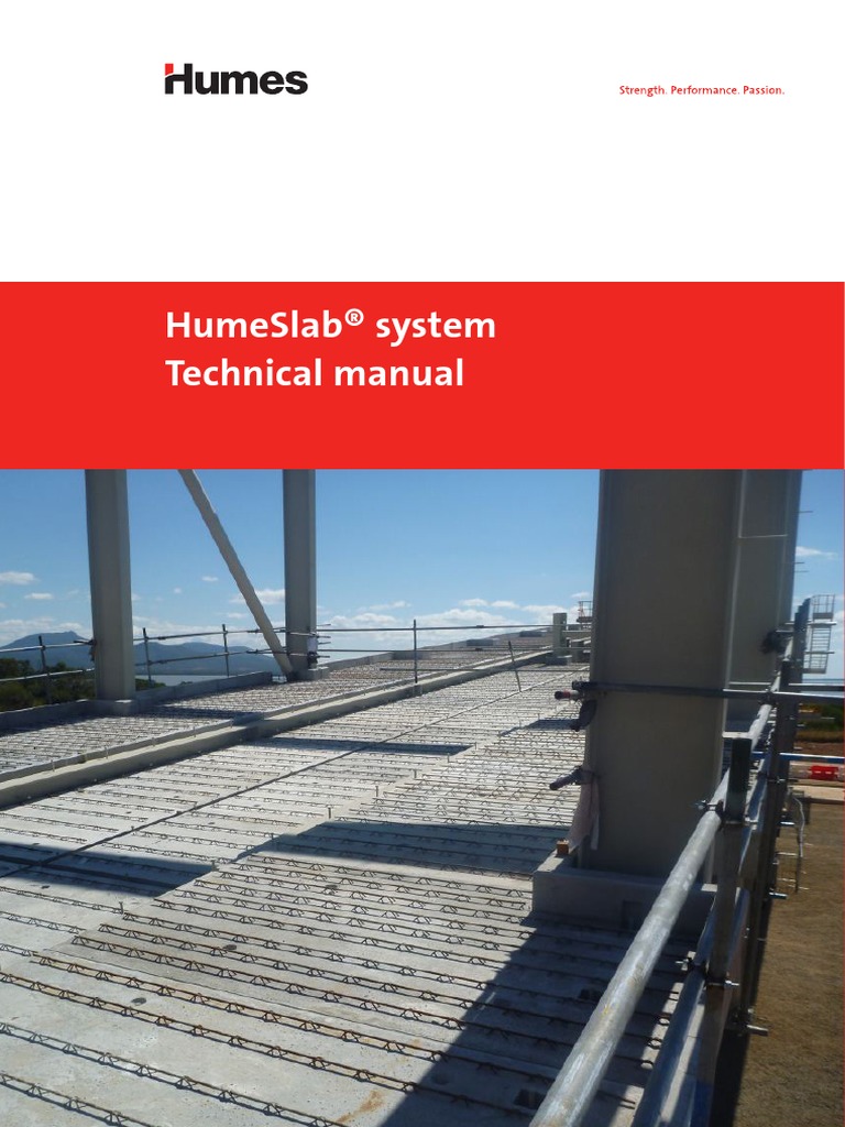 Humeslab® System Technical Manual: Issue 1 | PDF | Truss | Precast Concrete