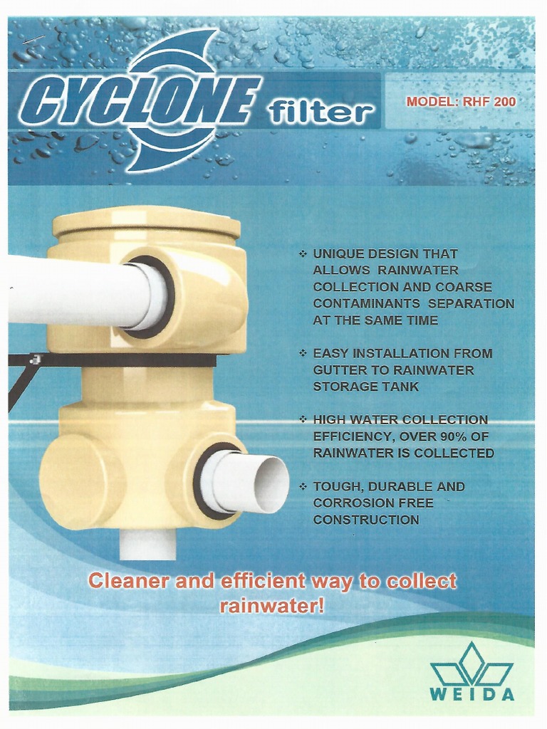 Weida Rainsaver Tank | PDF