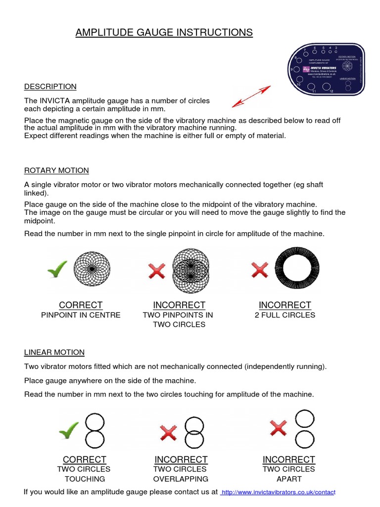 1496744869amplitude Gauge Instructions PDF | PDF