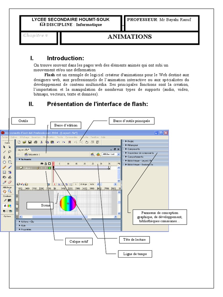 ch2 Animations | Télécharger gratuitement PDF | Adobe Flash | Internet