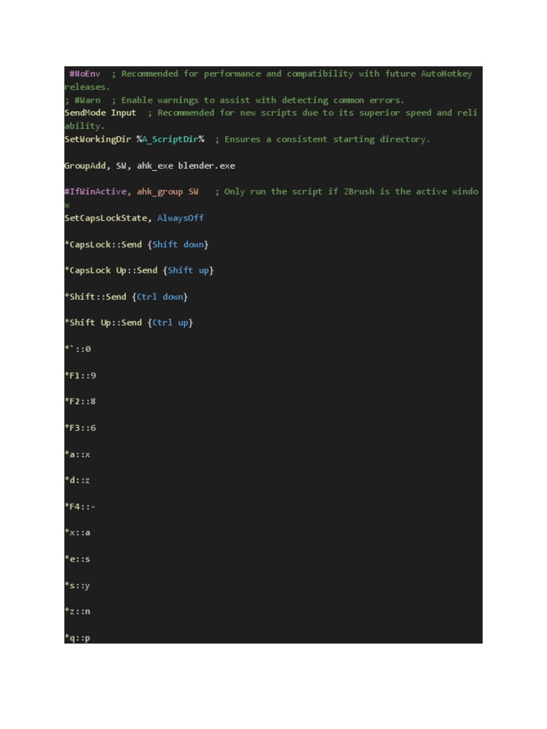 Useful AHK Scripts | PDF | Teaching Methods & Materials | Computers