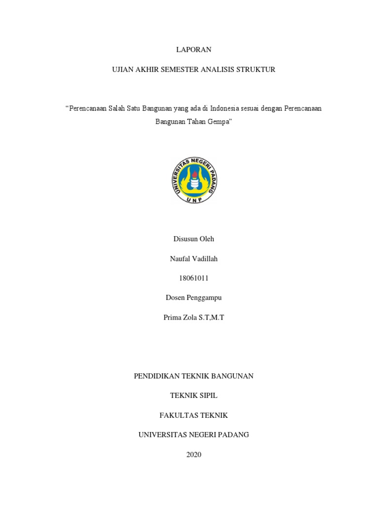 Naufal Vadillah - 18061011 - UAS Anstruk | PDF