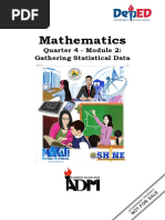 Math 7 Q4 Module 2 Sampling and Data Gathering | PDF | Sampling (Statistics) | Survey Methodology