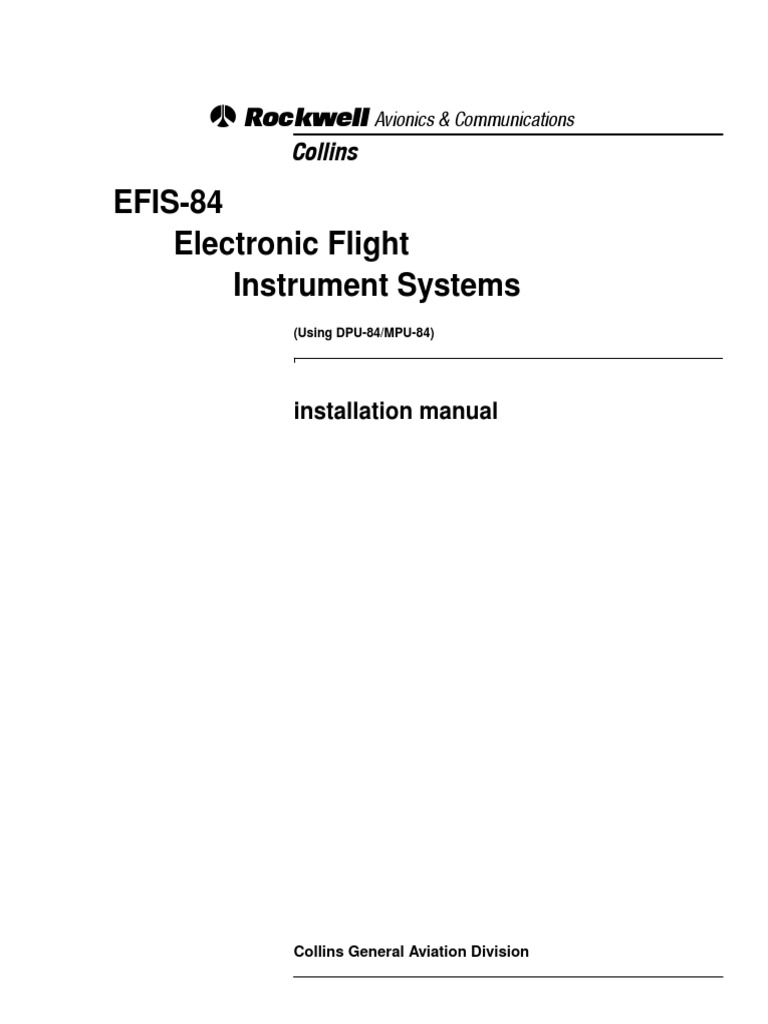 Beechcraft 1900D Efis-84 | PDF | Electrostatic Discharge | Aviation