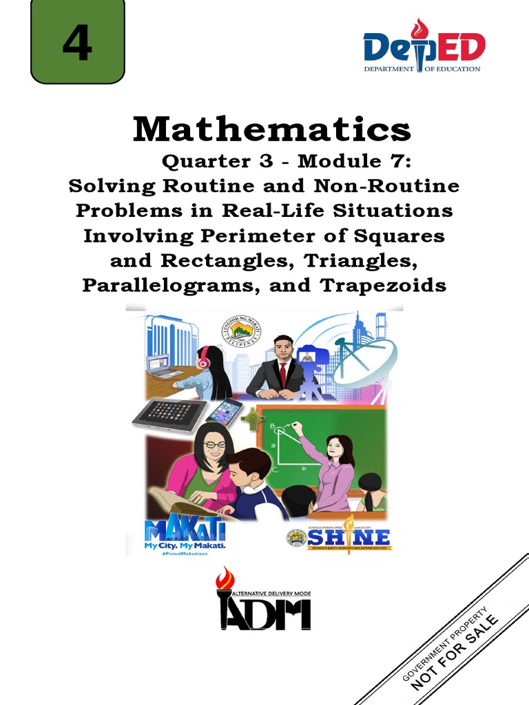 Math4 q3 w7 Studentsversion v1 | PDF | Area | Length