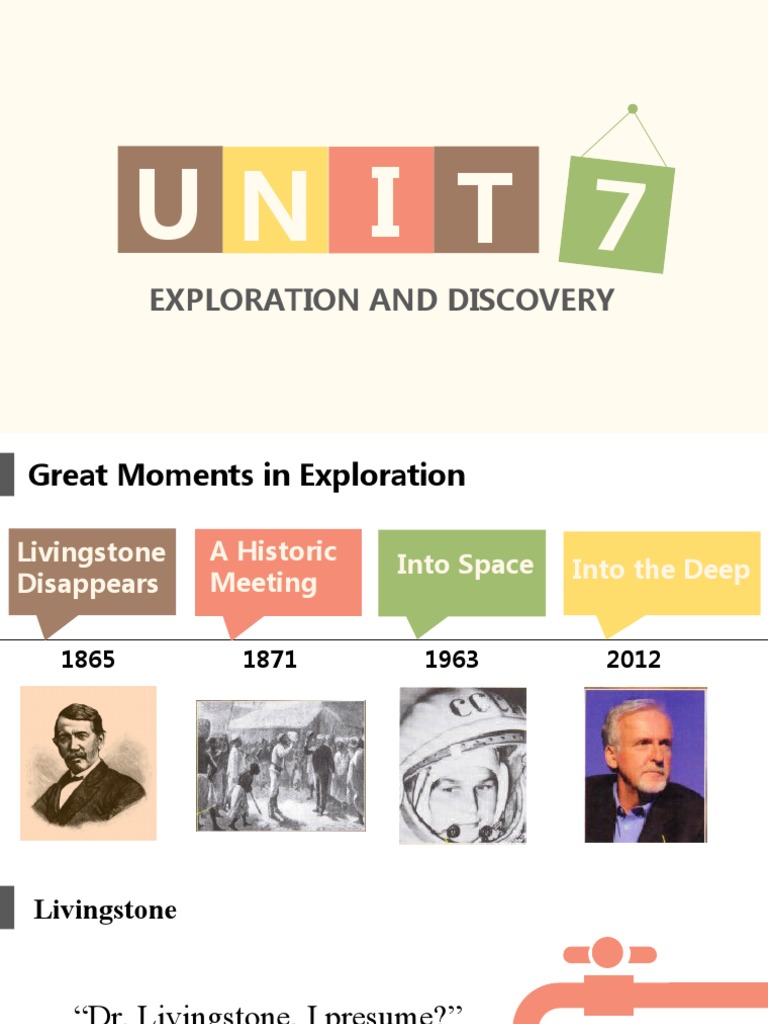 Unit 7 Exploration Discovery | PDF