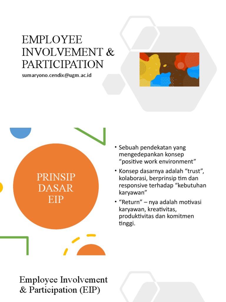 Employee Involvement & Participation | PDF