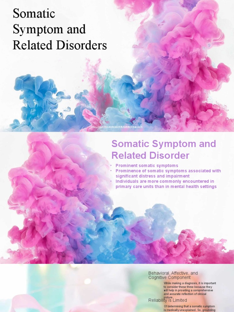 Understanding Somatic Symptom Disorders | PDF | Mental Disorder | Anxiety