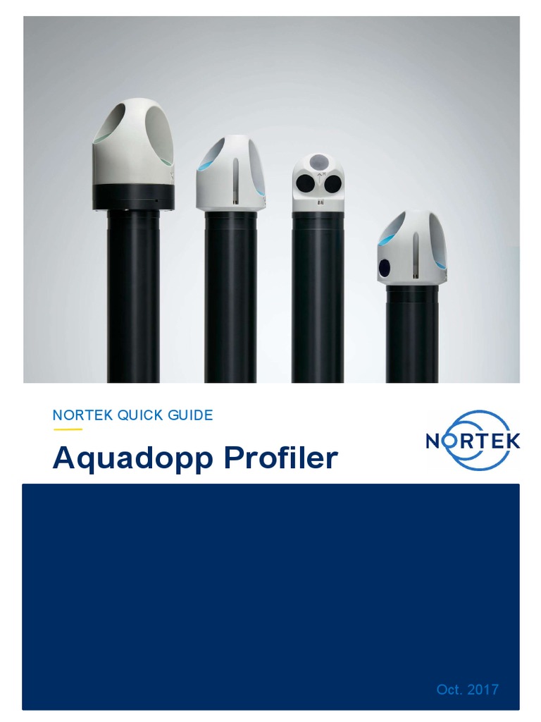 Nortek Aquadopp Profiler Quick Guide | PDF | Computer File | Electrical ...
