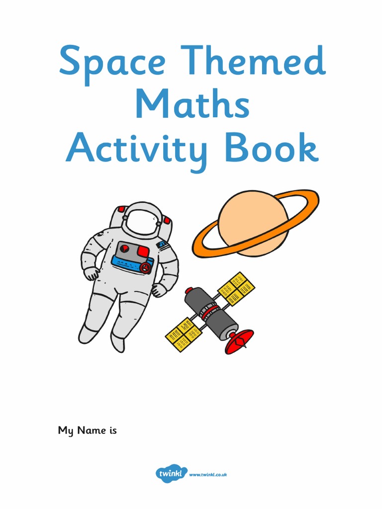 Space Themed Activity Booklet | PDF | Teaching Mathematics | Leisure