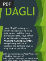 Halimbawa NG Dagli - Kwento | PDF